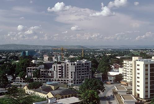 Afrika-Junior Brazzaville, die Hauptstadt der Republik Kongo